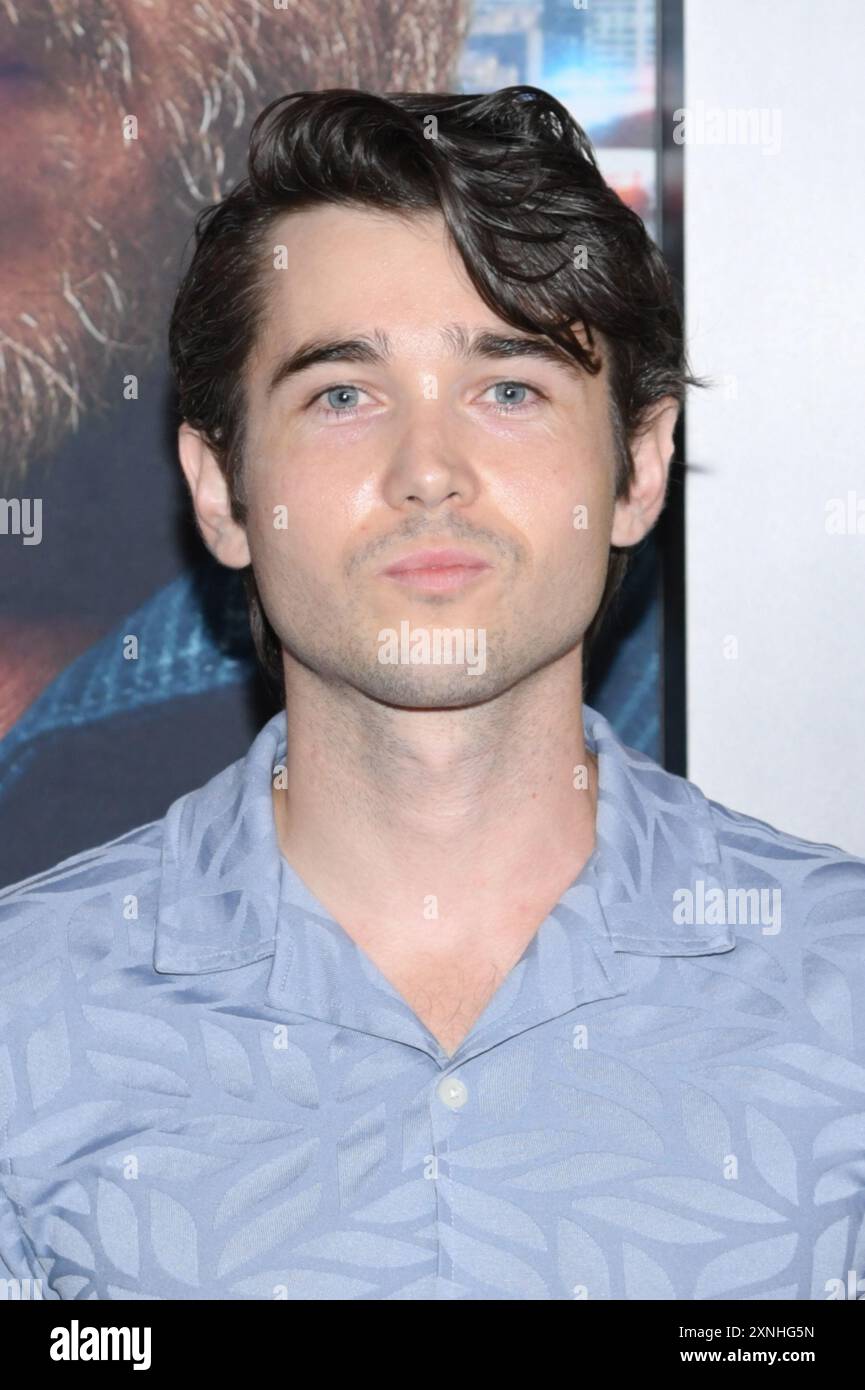 New York, USA. 31st July, 2024. Luke Slattery attending The Instigators ...