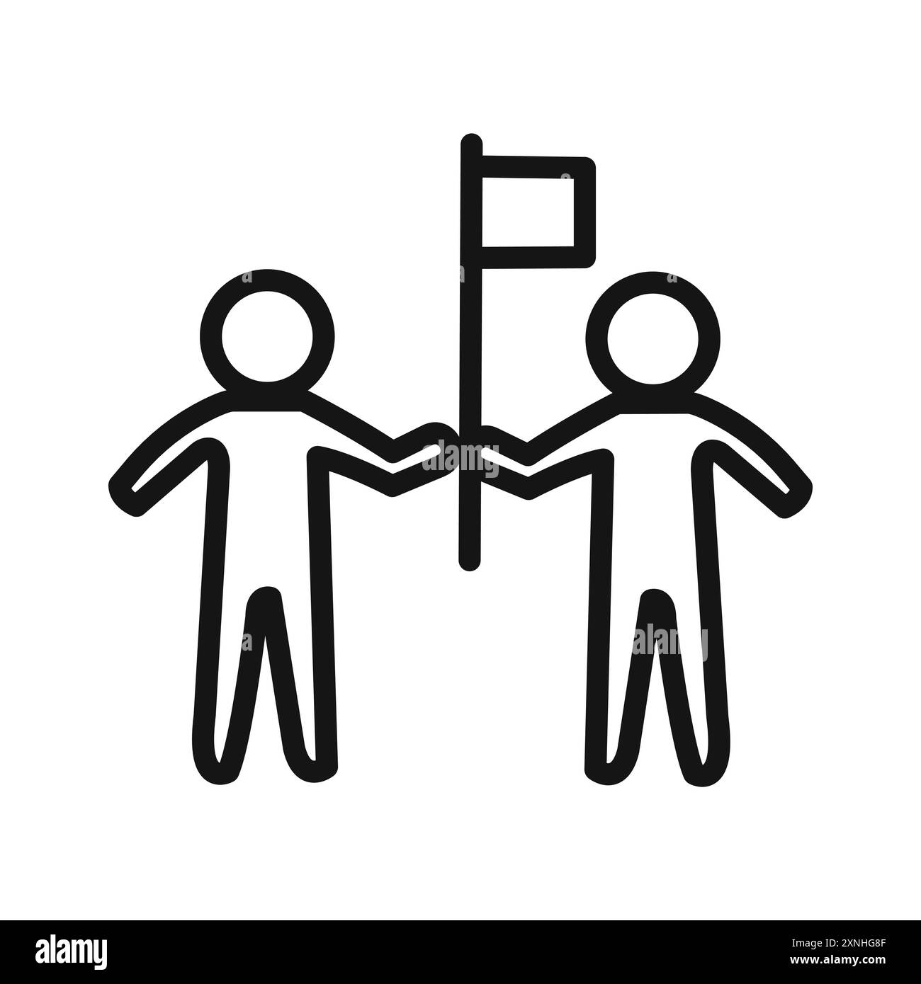 Mission Path icon linear vector graphics sign or symbol set for web app ui Stock Vector Image ...