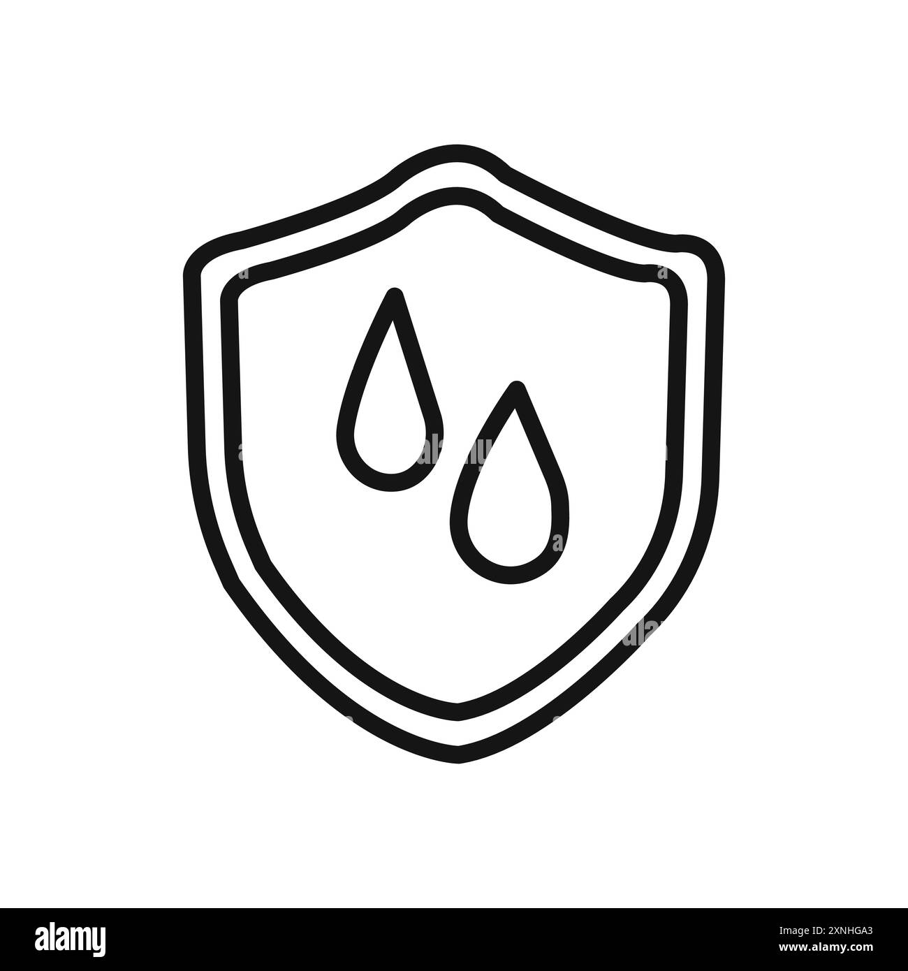 Ipx5 waterproof icon linear vector graphics sign or symbol set for web app ui Stock Vector Image ...