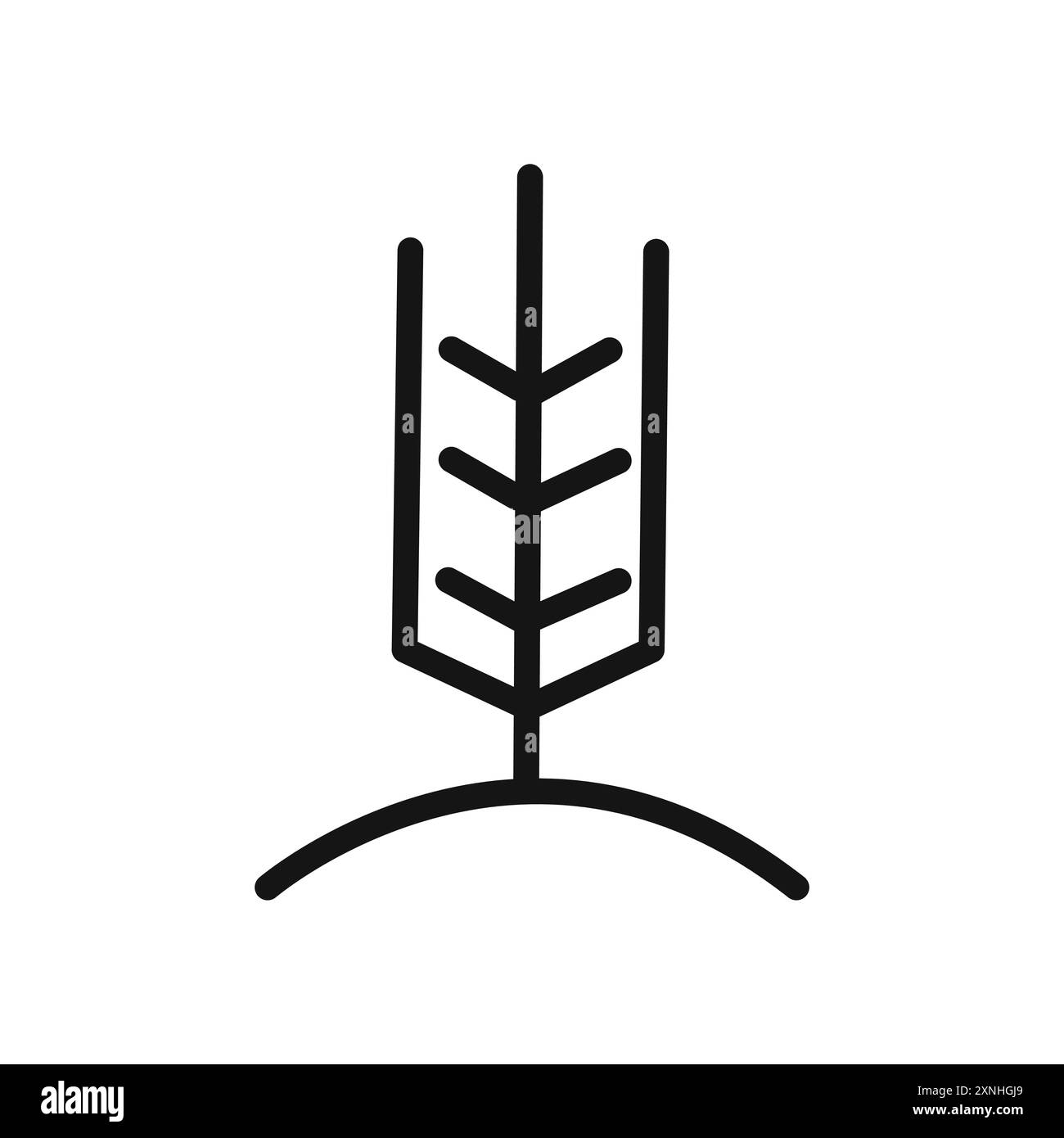 Rye icon linear vector graphics sign or symbol set for web app ui Stock Vector Image & Art - Alamy