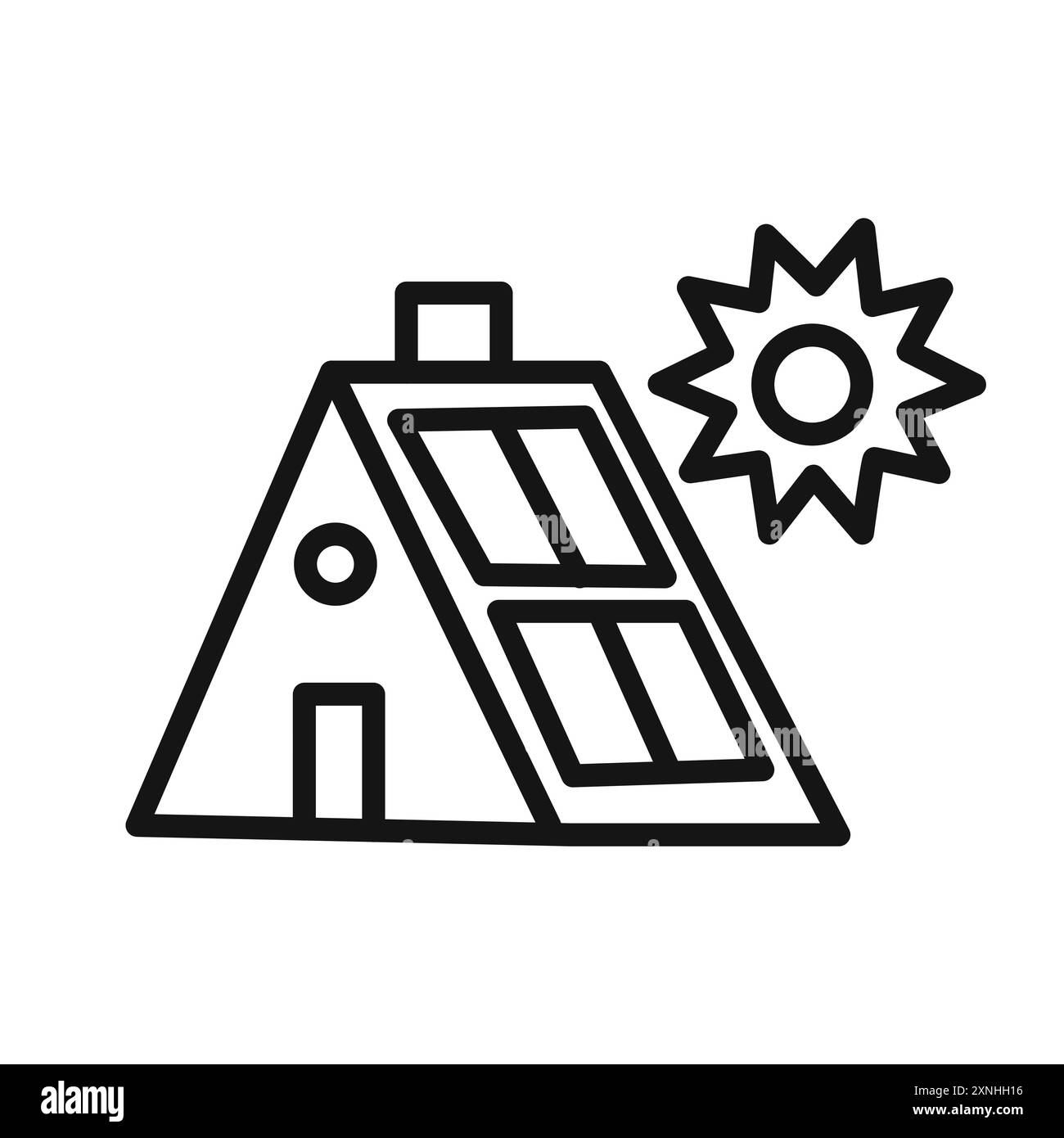 Off the Grid icon linear vector graphics sign or symbol set for web app ui Stock Vector Image ...
