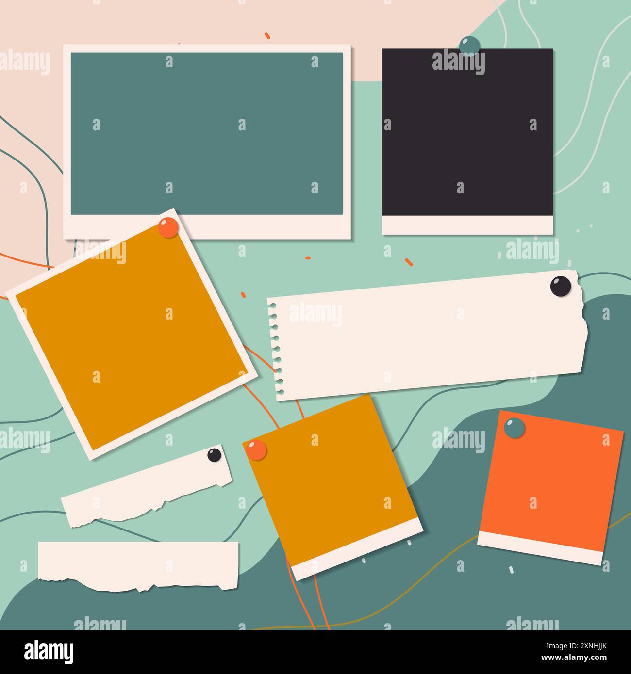 Photo montage illustration Stock Vector Images - Alamy