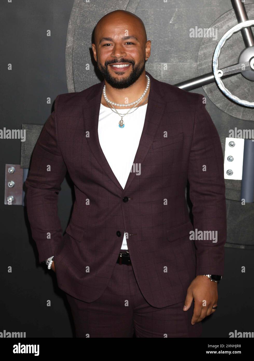 July 31, 2024, New York, New York, USA: Actor OMAR MOUSTAFA GHONIM seen ...