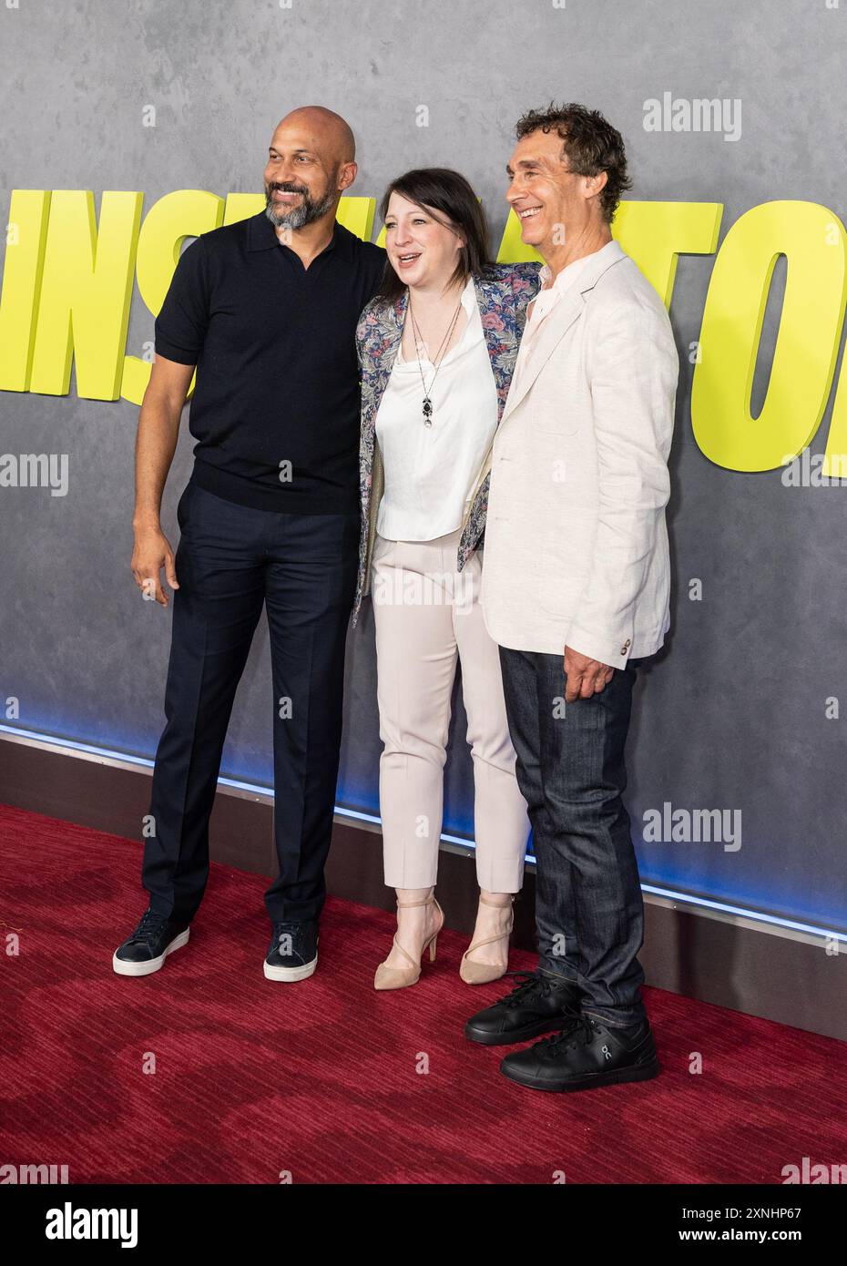 New York, USA. 31st July, 2024. Keegan-Michael Key, Elle Key and Doug ...