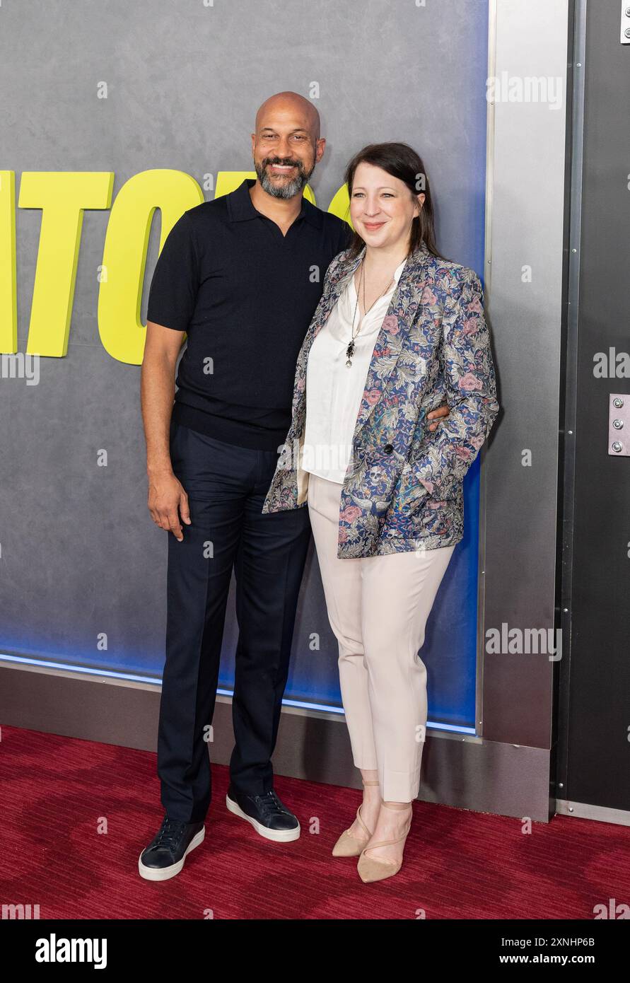 New York, USA. 31st July, 2024. Keegan-Michael Key and Elle Key attend ...