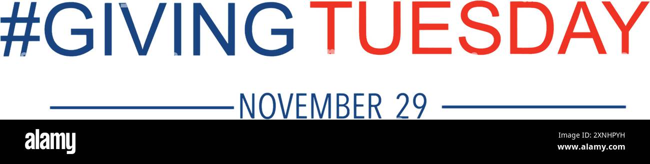 Text font giving tuesday november 29 date day month calligraphy script ...