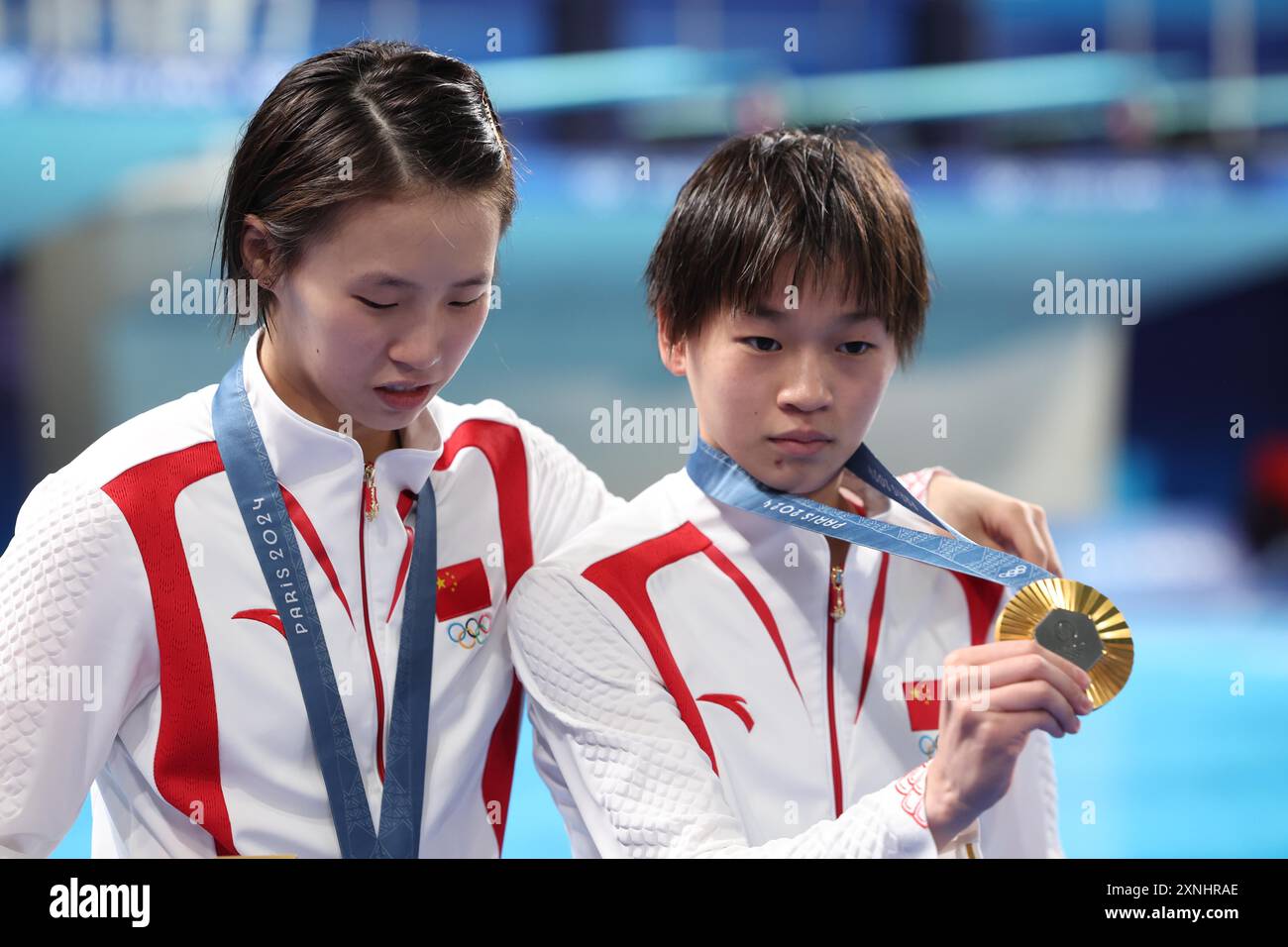 **CHINESE MAINLAND, HONG KONG, MACAU AND TAIWAN OUT** Chinese divers ...