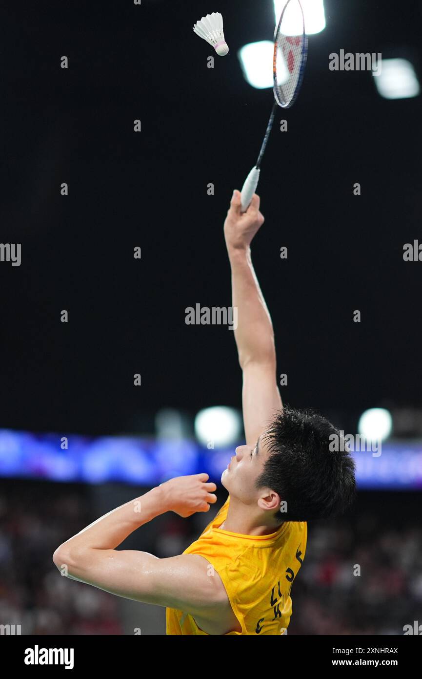 **CHINESE MAINLAND, HONG KONG, MACAU AND TAIWAN OUT** Chinese badminton ...