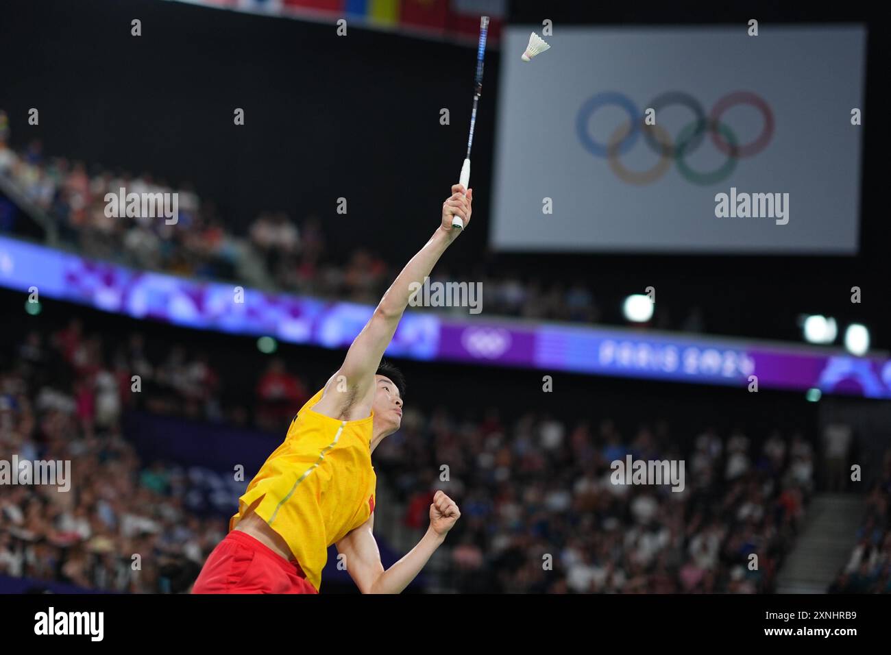 **CHINESE MAINLAND, HONG KONG, MACAU AND TAIWAN OUT** Chinese badminton ...