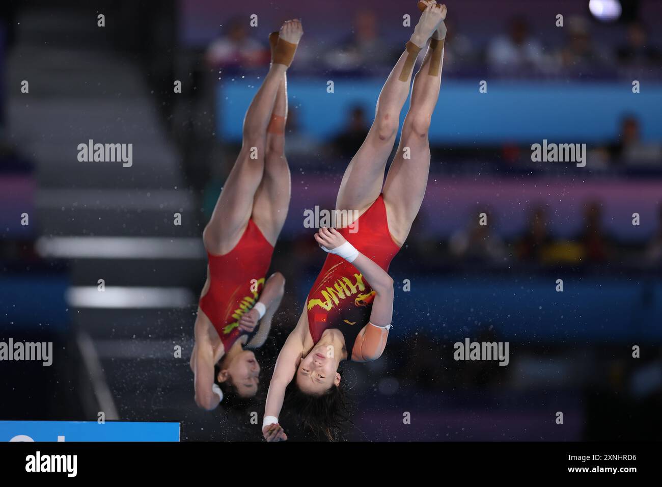 **CHINESE MAINLAND, HONG KONG, MACAU AND TAIWAN OUT** Chinese divers ...