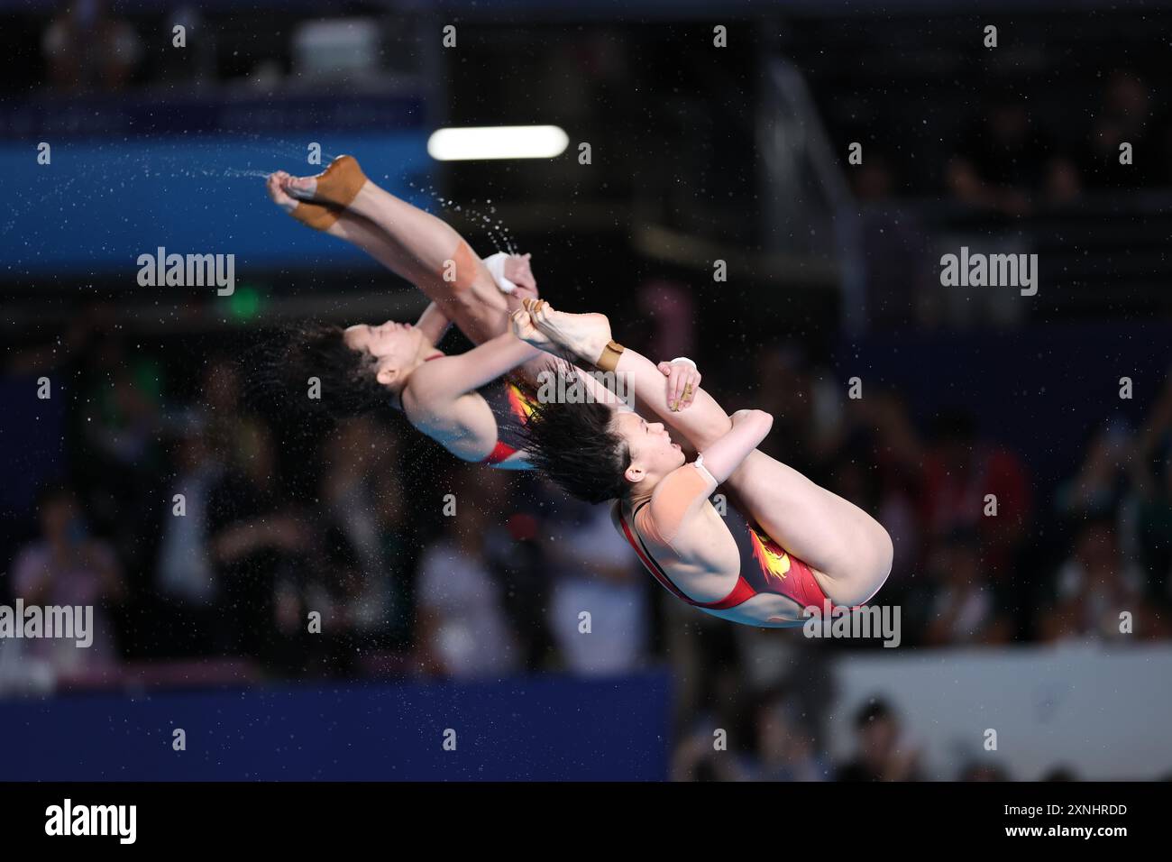 **CHINESE MAINLAND, HONG KONG, MACAU AND TAIWAN OUT** Chinese divers ...