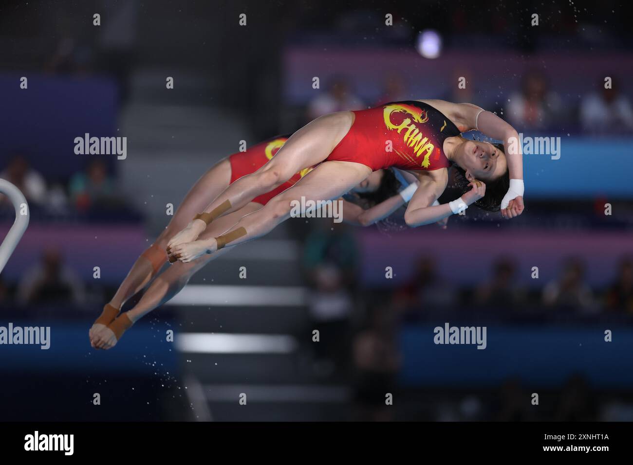 **CHINESE MAINLAND, HONG KONG, MACAU AND TAIWAN OUT** Chinese divers ...