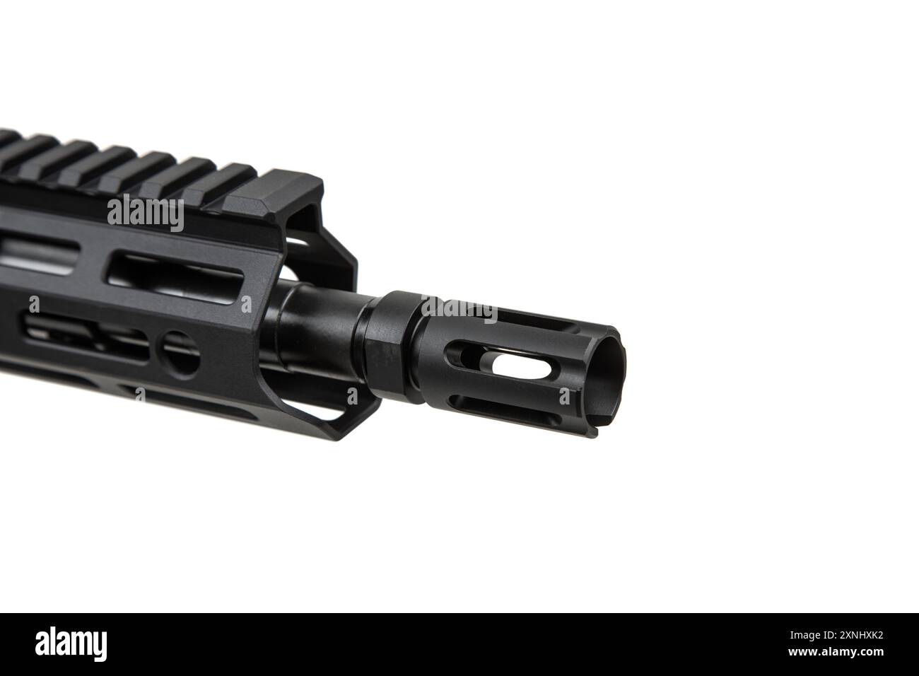 Muzzle brake compensator. Device for compensating for barrel toss ...