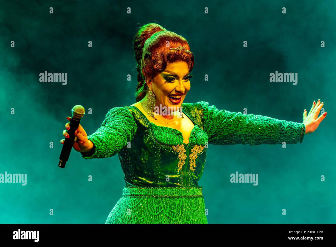 Edinburgh, United Kingdom. 31 July, 2024 Pictured: Swamplesque ...