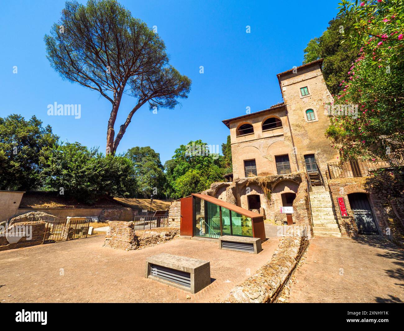 Entrance to the tomb of the Scipios, one of the most illustrious family ...