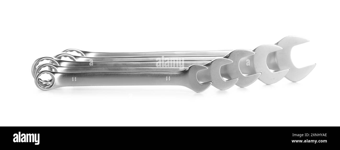 Mechanic tools set on Black and White Stock Photos & Images - Alamy
