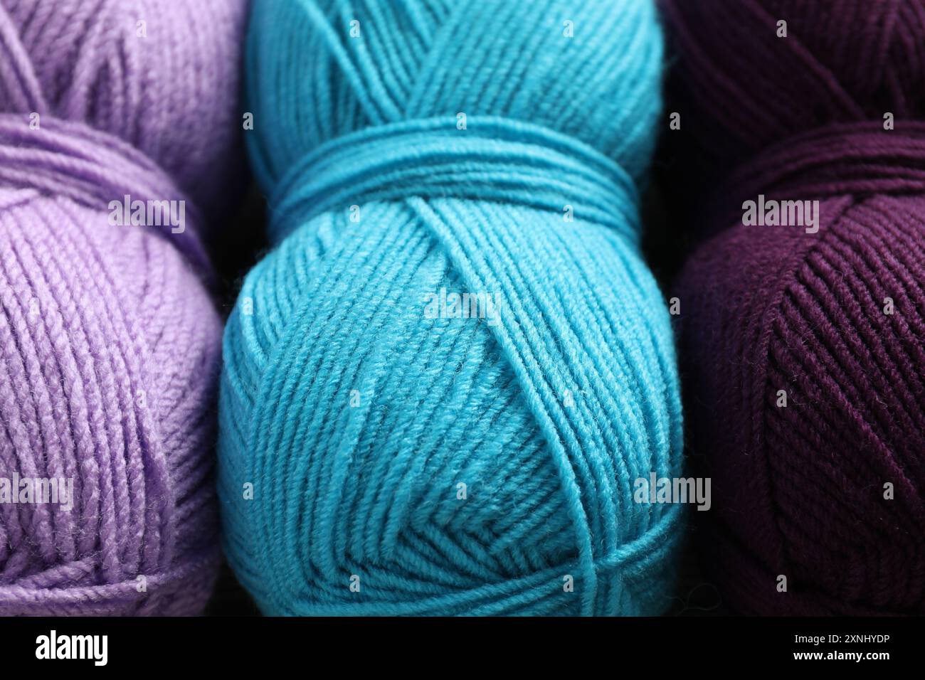 Many different yarns as background, closeup view Stock Photo - Alamy