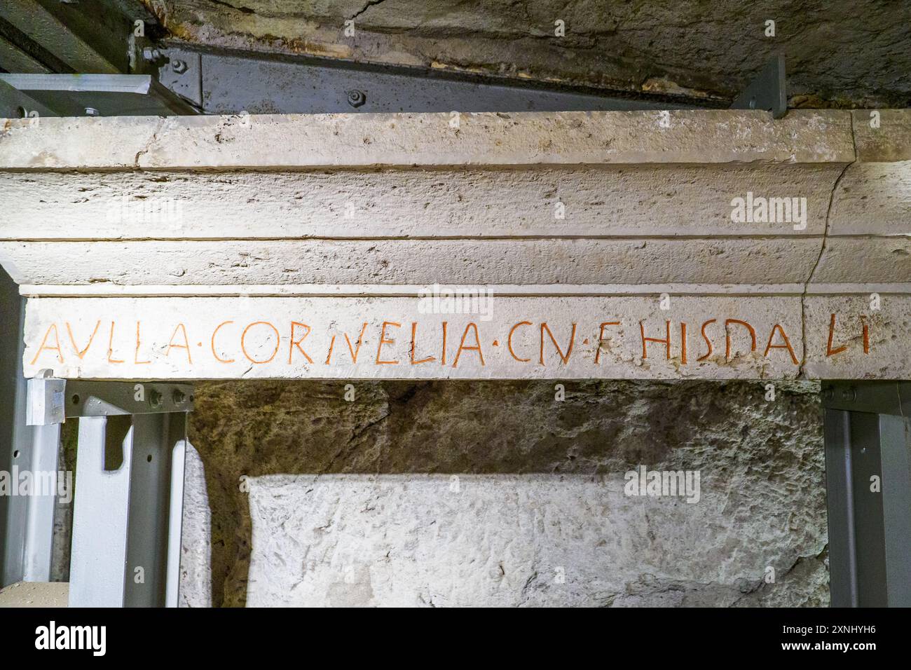 Inscription by Paulla Cornelia, belonging to one of the most ...