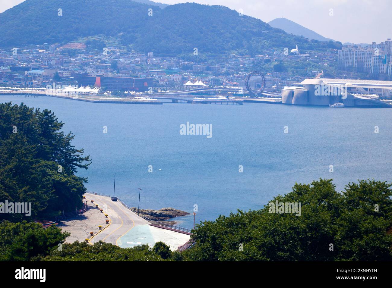 Beautiful view of Odongdo island, Yeosu city, South Korea Stock Photo ...