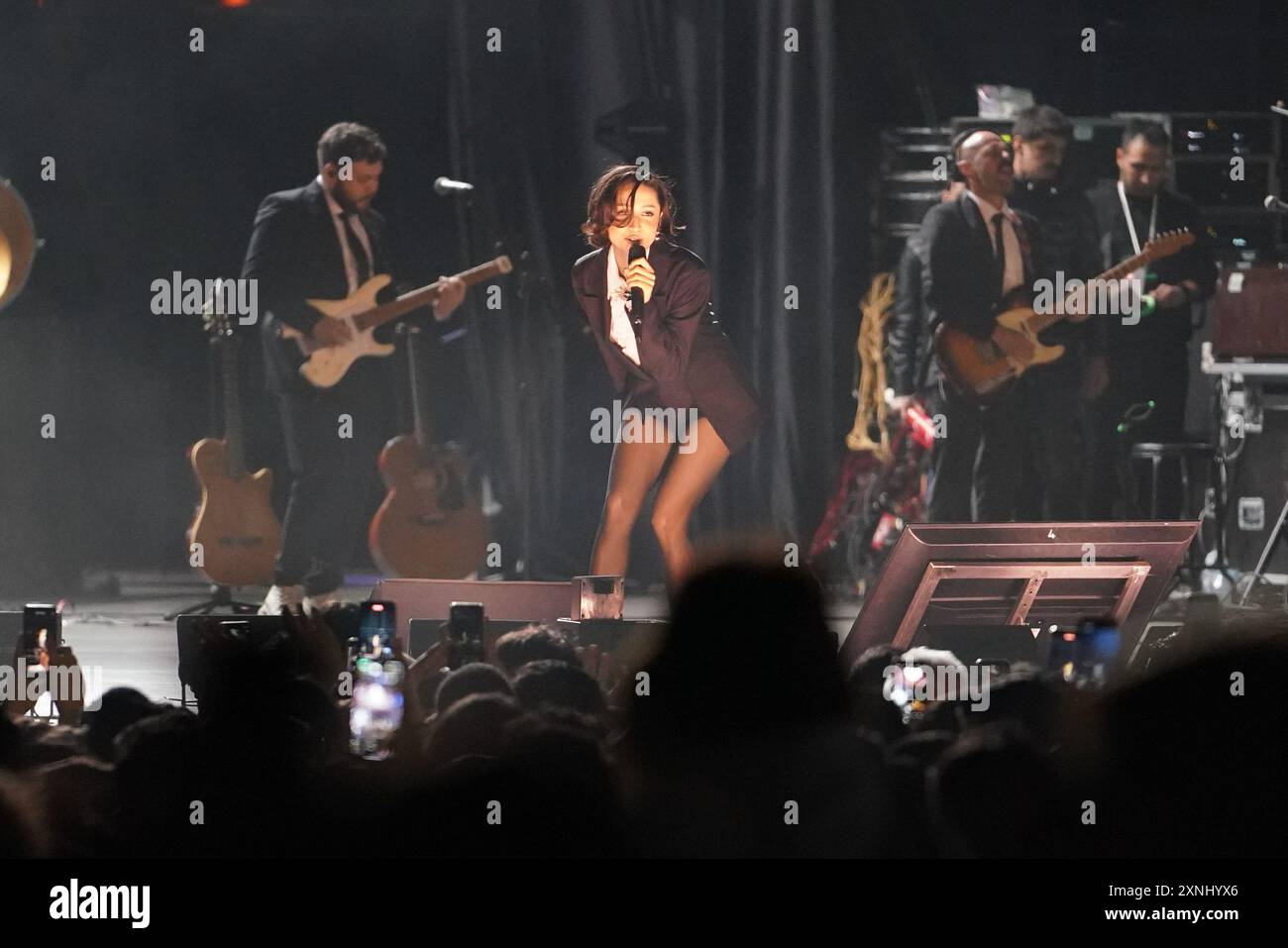 ISTANBUL, TURKIYE - APRIL 23, 2024: Turkish Singer Zeynep Bastik ...