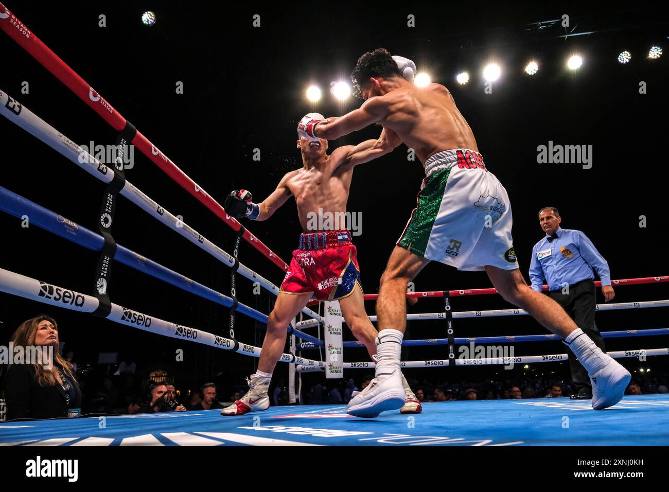 Santa Monica, California, USA. 31st July, 2024. Action between junior ...
