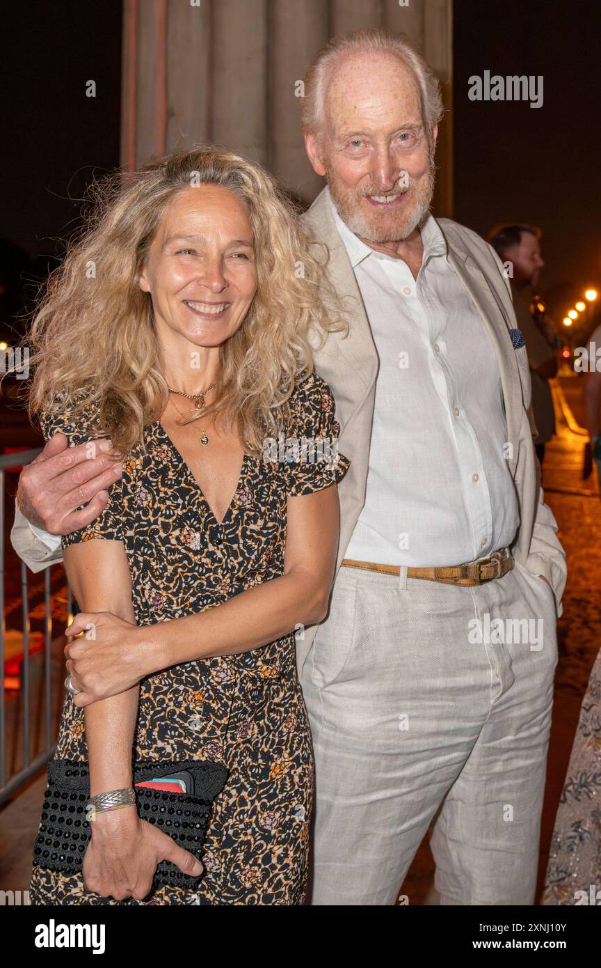 Charles Dance mit Freundin Alessandra Massi bei der Präsentation des ...