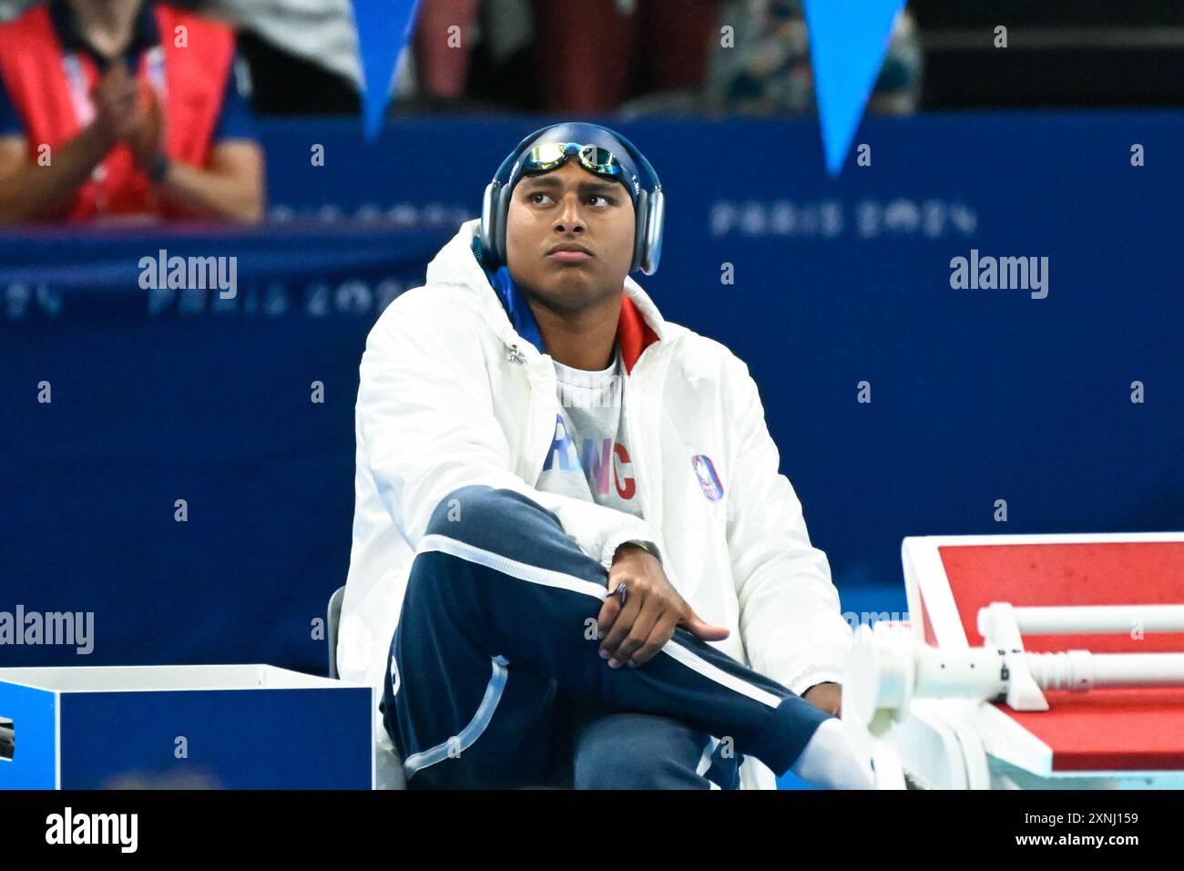Yohann Ndoye Brouard ( FRA ), Swimming, Men's 200m Backstroke ...