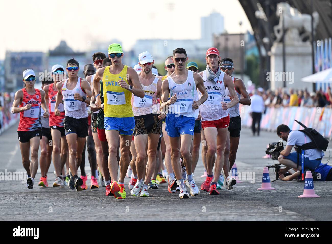 Paris, France. 01st Aug, 2024. Paris 2024, Olympics, athletics, 20 km ...