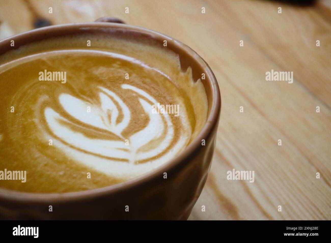 Latte art vector hi-res stock photography and images - Alamy