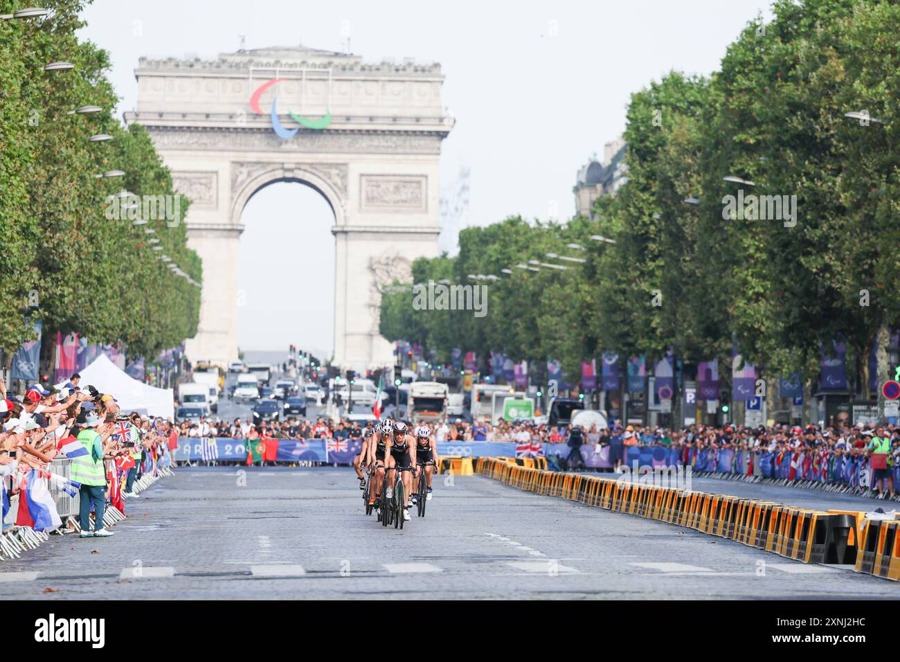 General view, JULY 31, 2024 - Triathlon : Women's Individual during the ...