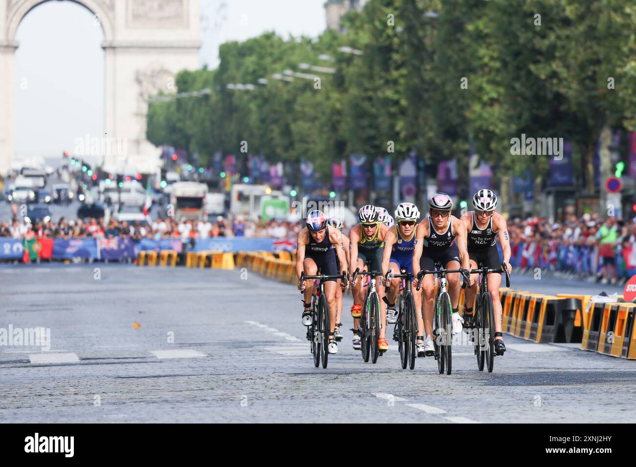 General view, JULY 31, 2024 - Triathlon : Women's Individual during the ...