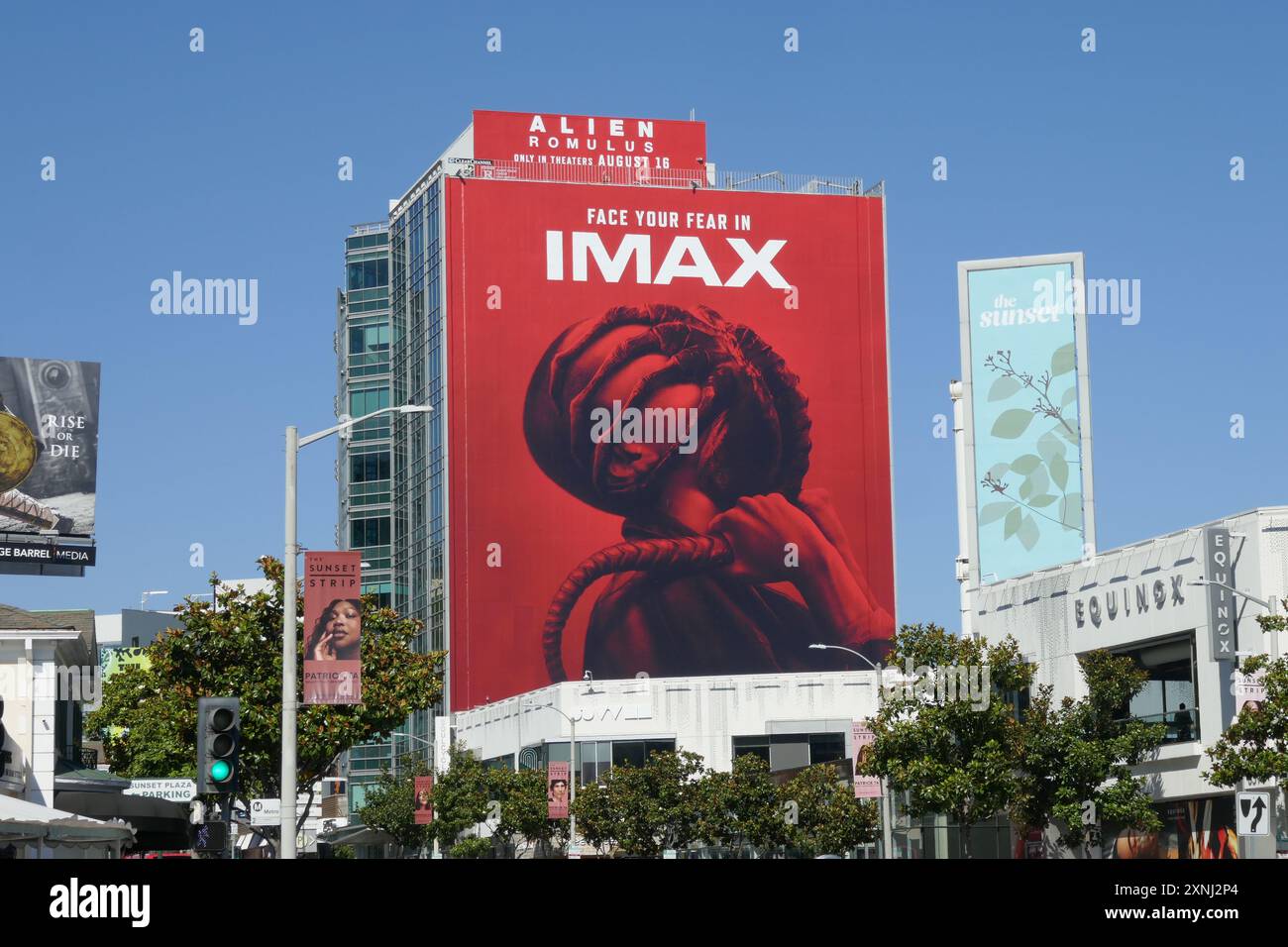 Los Angeles, California, USA 31st July 2024 Alien Romulus Billboard on ...