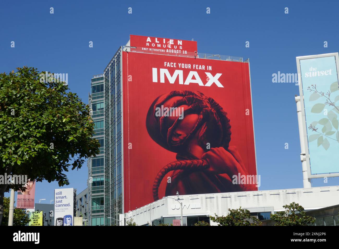 Los Angeles, California, USA 31st July 2024 Alien Romulus Billboard on ...