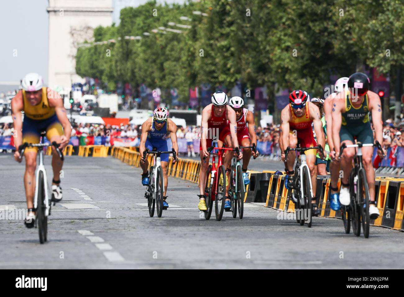 Paris, France. 31st July, 2024. General view Triathlon : Men's ...