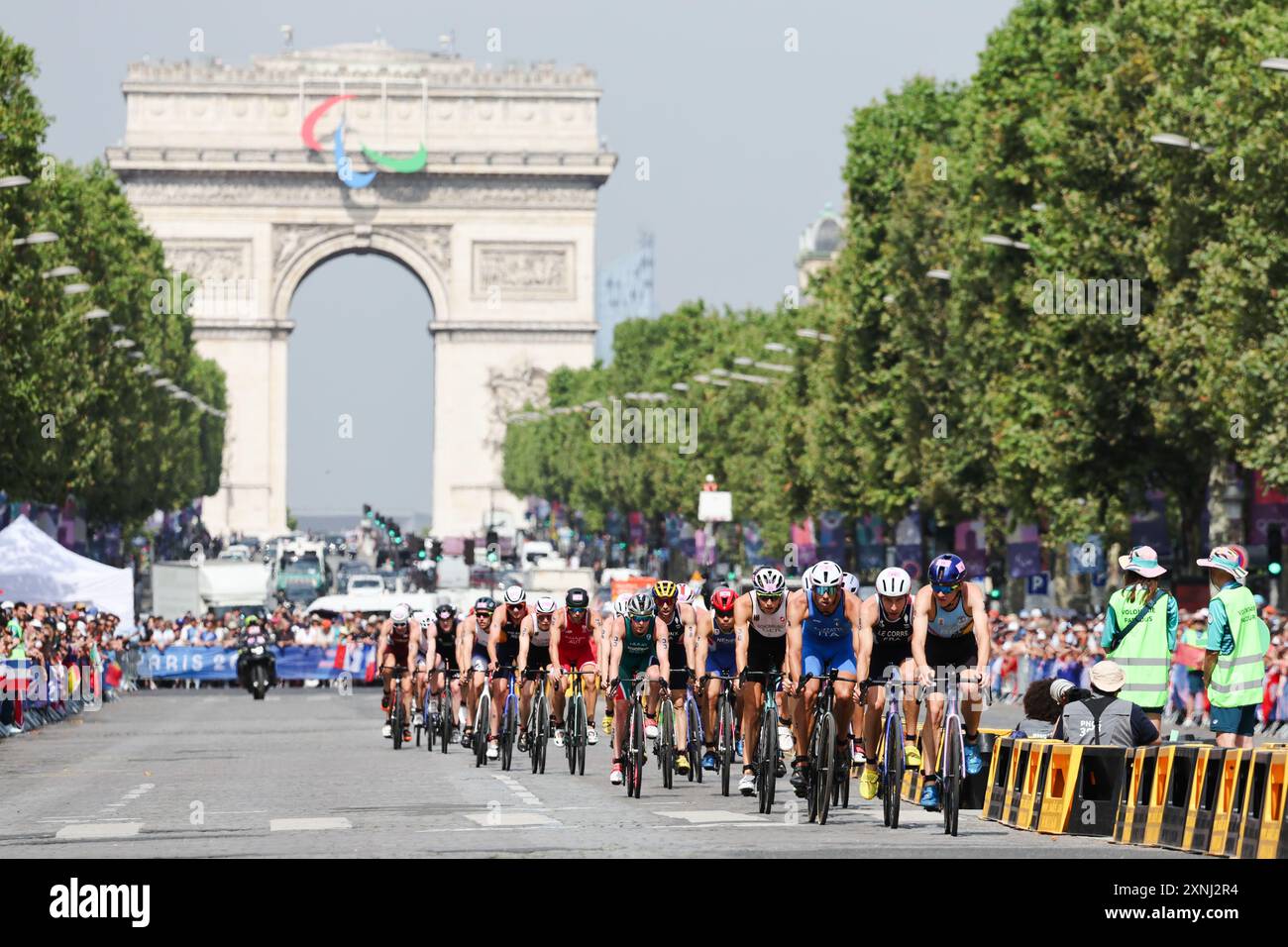 Paris, France. 31st July, 2024. General view Triathlon : Men's ...