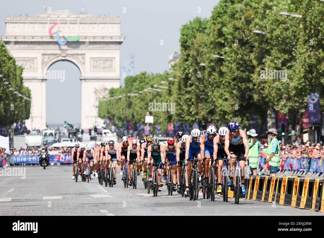 Paris, France. 31st July, 2024. General view Triathlon : Men's ...