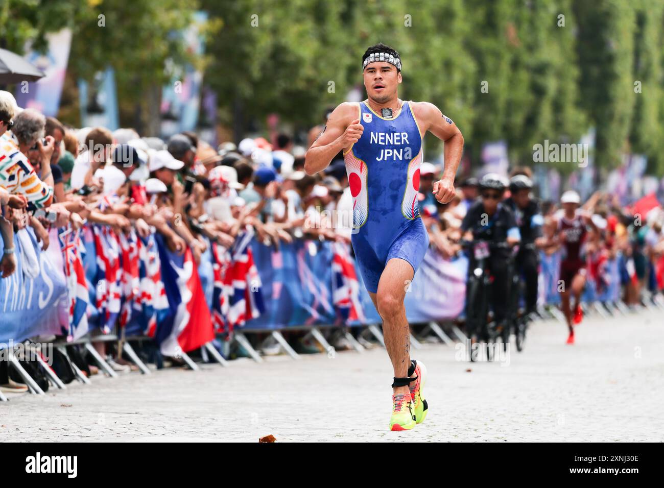 Paris, France. 31st July, 2024. Kenji Nener (JPN) Triathlon : Men's ...