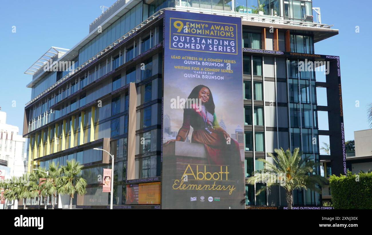 Los Angeles, California, USA 31st July 2024 Quinta Brunson in Abbott ...