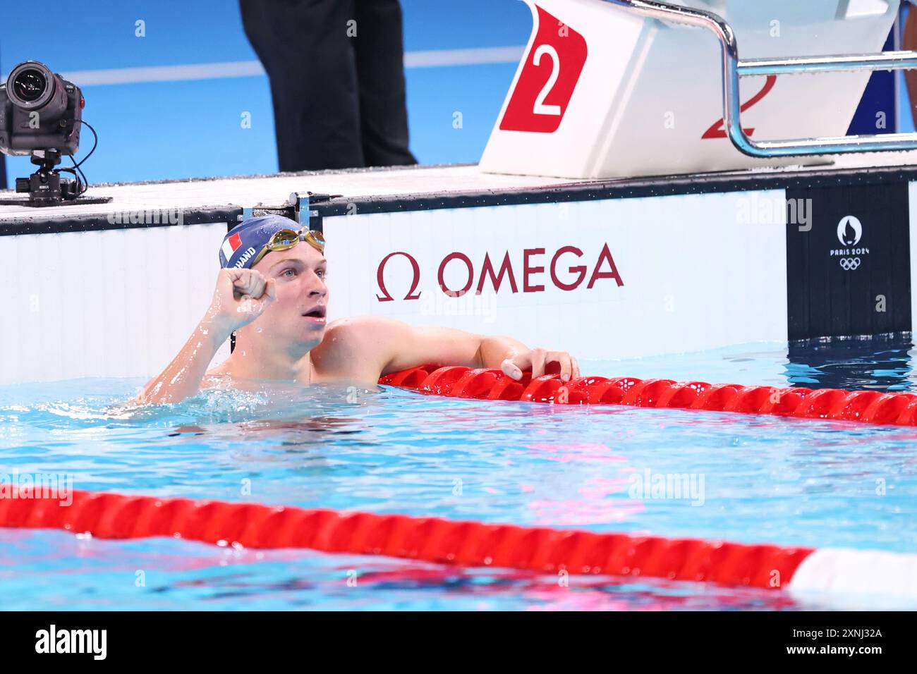 MARCHAND Leon (FRA), JULY 30, 2024 - Swimming : Men's 200m Butterfly ...