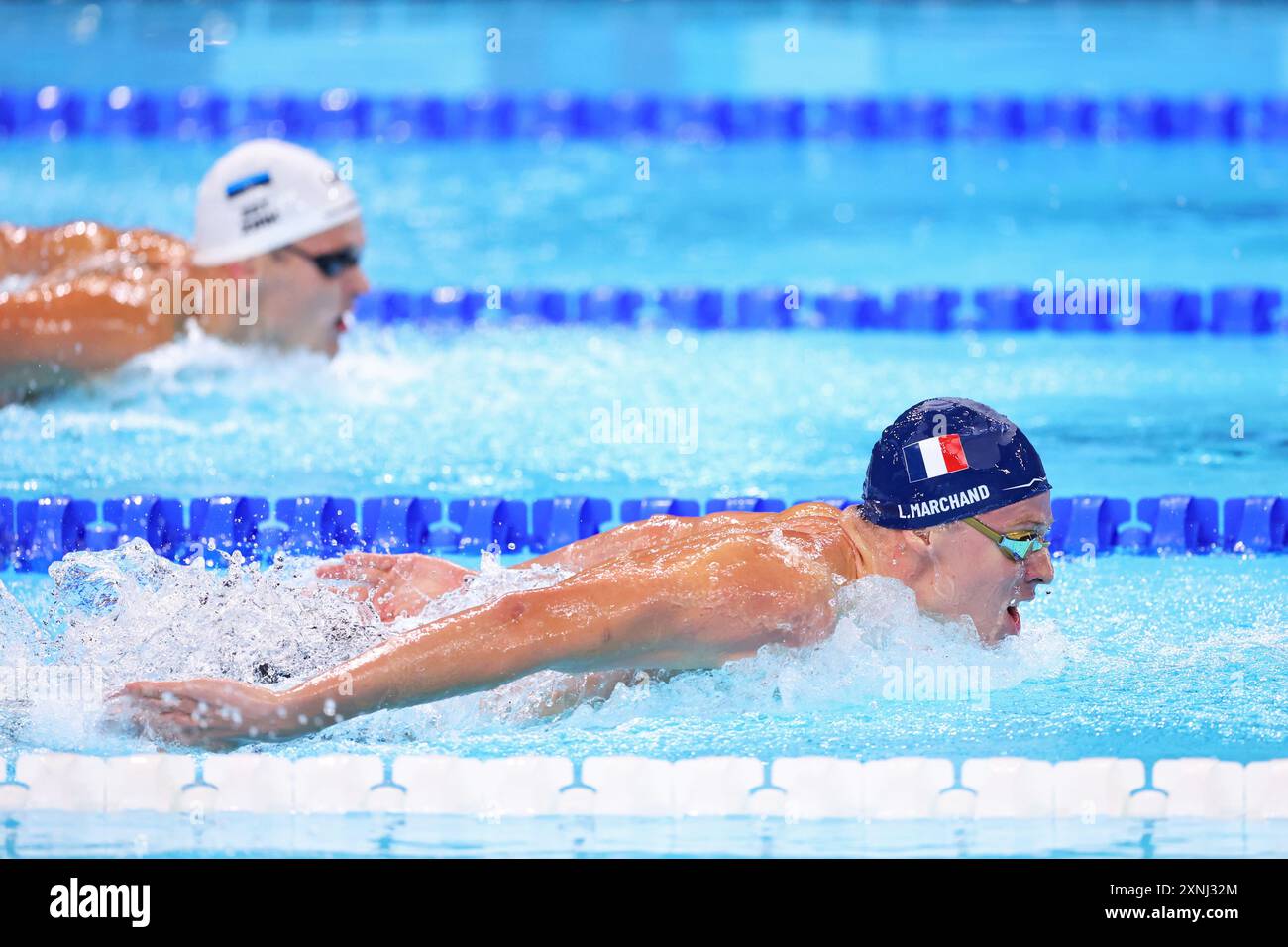 MARCHAND Leon (FRA), JULY 30, 2024 - Swimming : Men's 200m Butterfly ...