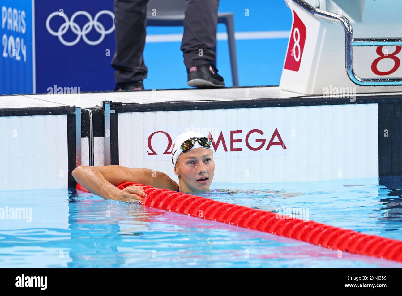 Nanterre, France. 30th July, 2024. SEEMANOVA Barbora (CZE) Swimming ...