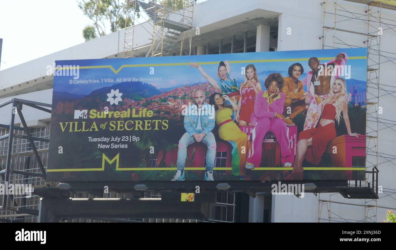 Los Angeles, California, USA 31st July 2024 MTV Surreal Live Villa of ...