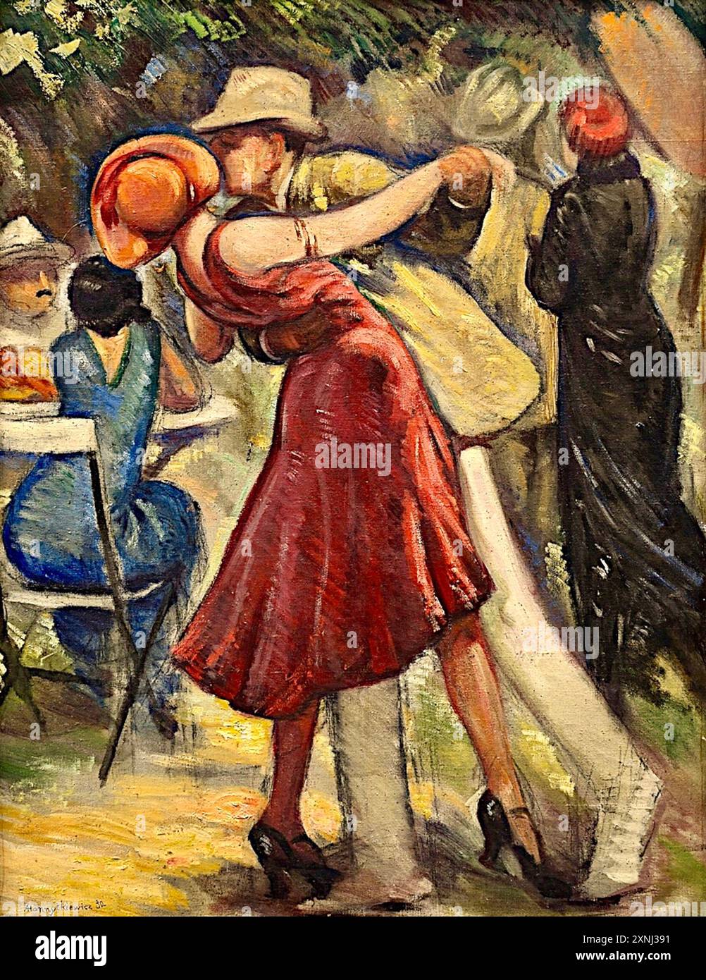 Adam Hannytkiewicz - Tango - 1930 Stock Photo - Alamy