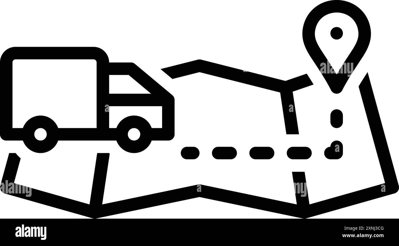 Icon for delivery location, delivery Stock Vector Image & Art - Alamy