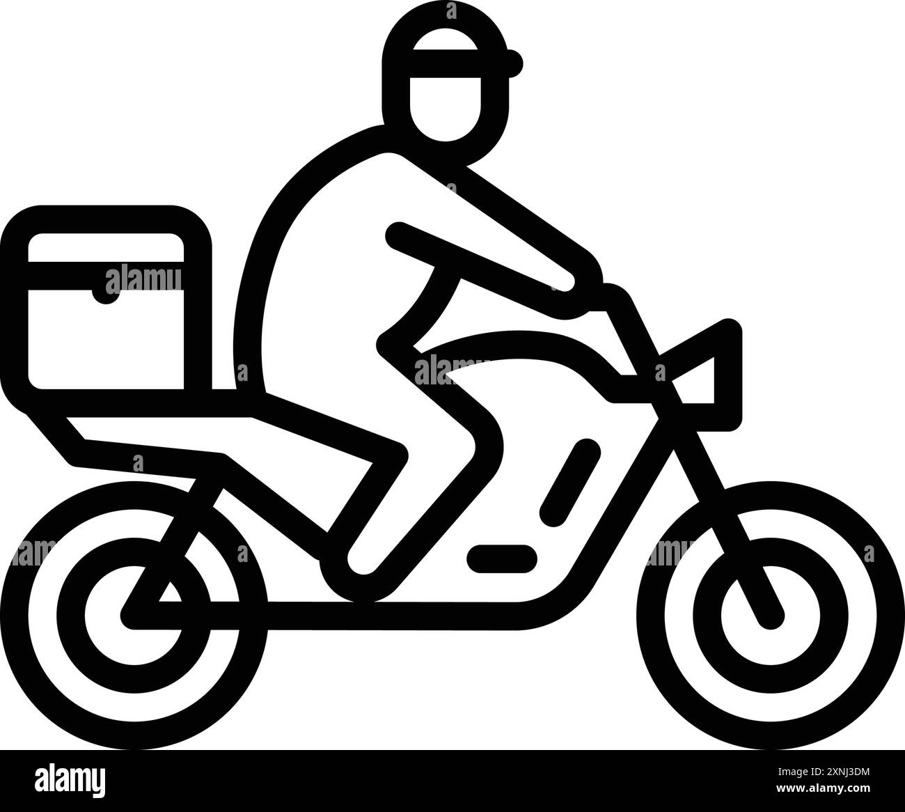 Icon for bike delivery, dispatch rider Stock Vector Image & Art - Alamy