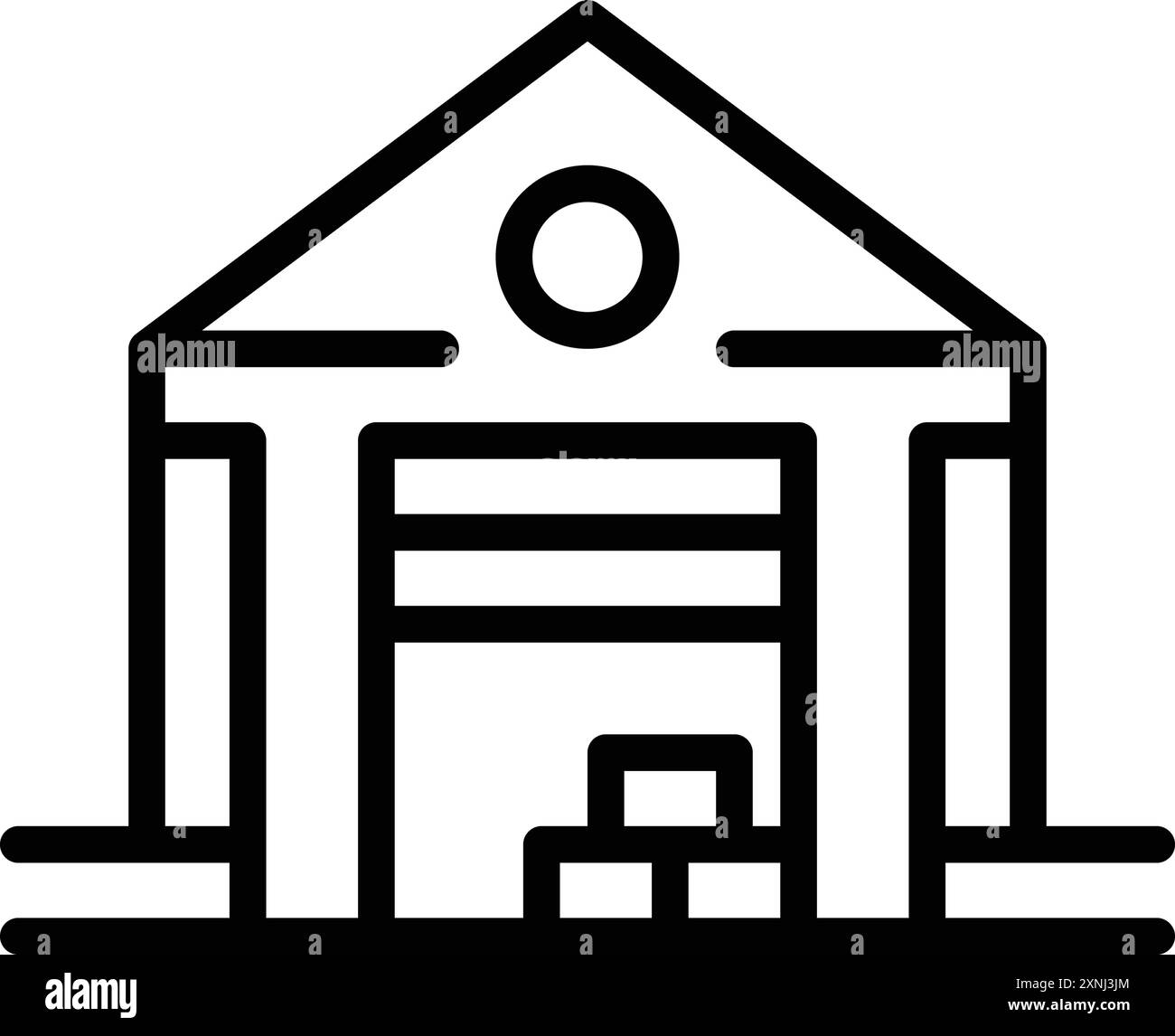 Icon for warehouse, storage Stock Vector Image & Art - Alamy