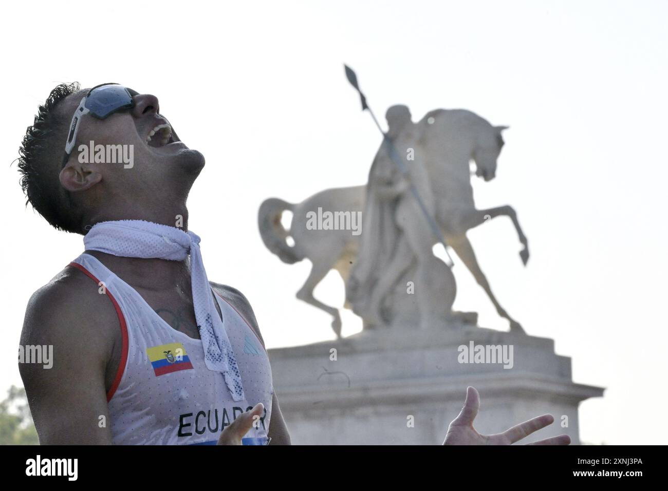 Paris, France. 01st Aug, 2024. Brian Daniel Pintado of Ecuador ...