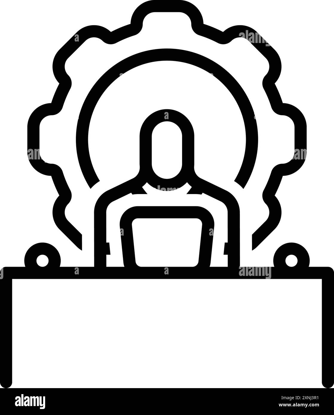 Icon administration authority Cut Out Stock Images & Pictures - Alamy