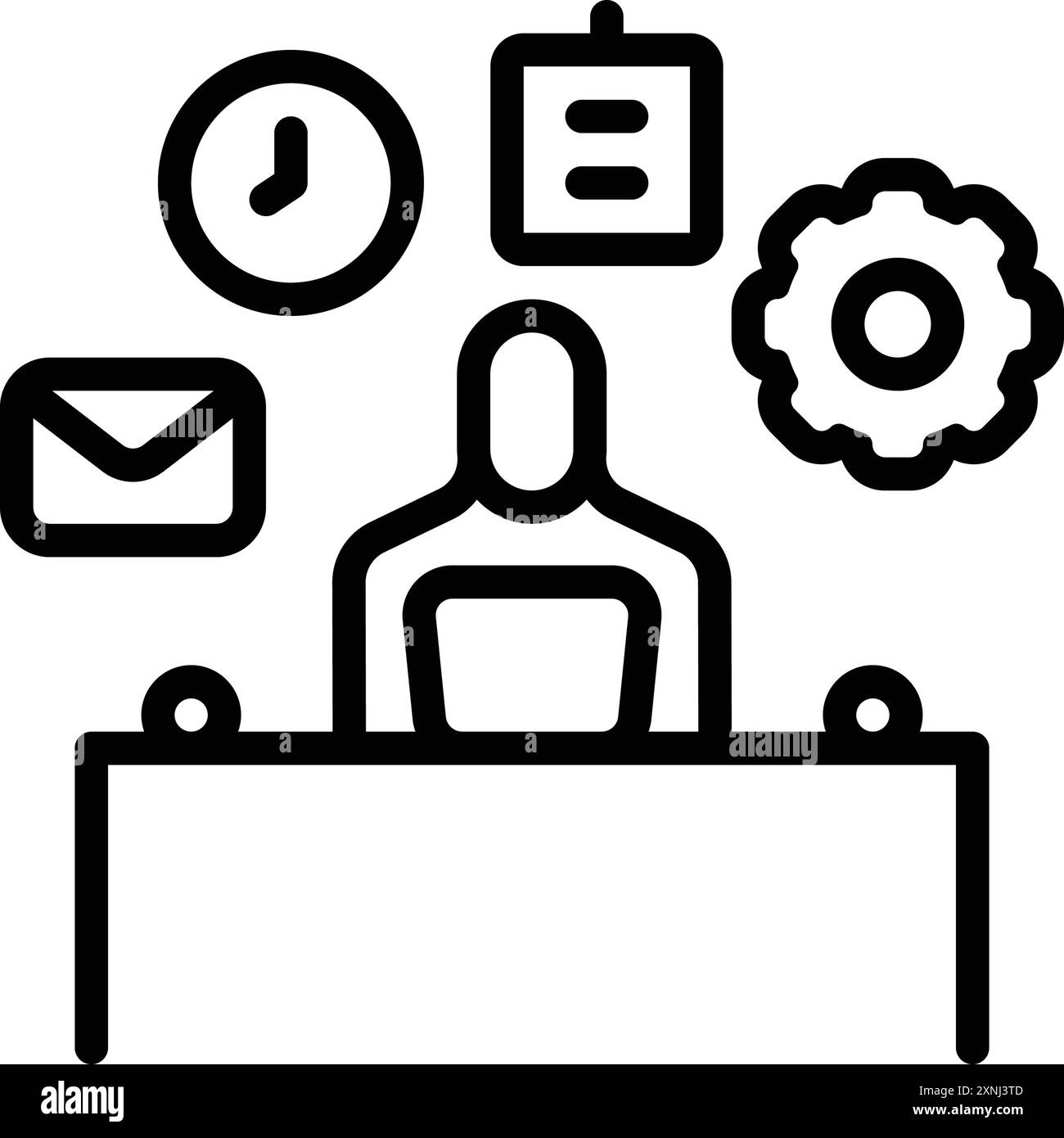 Icon for multitasking, multitasker Stock Vector Image & Art - Alamy