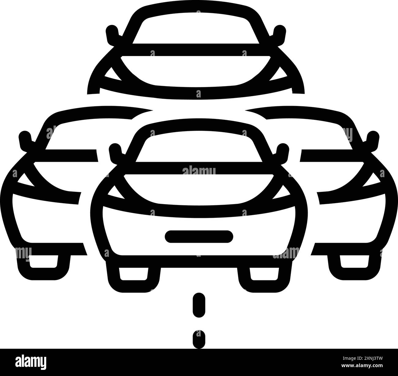 Icon for congestion, traffic Stock Vector Image & Art - Alamy
